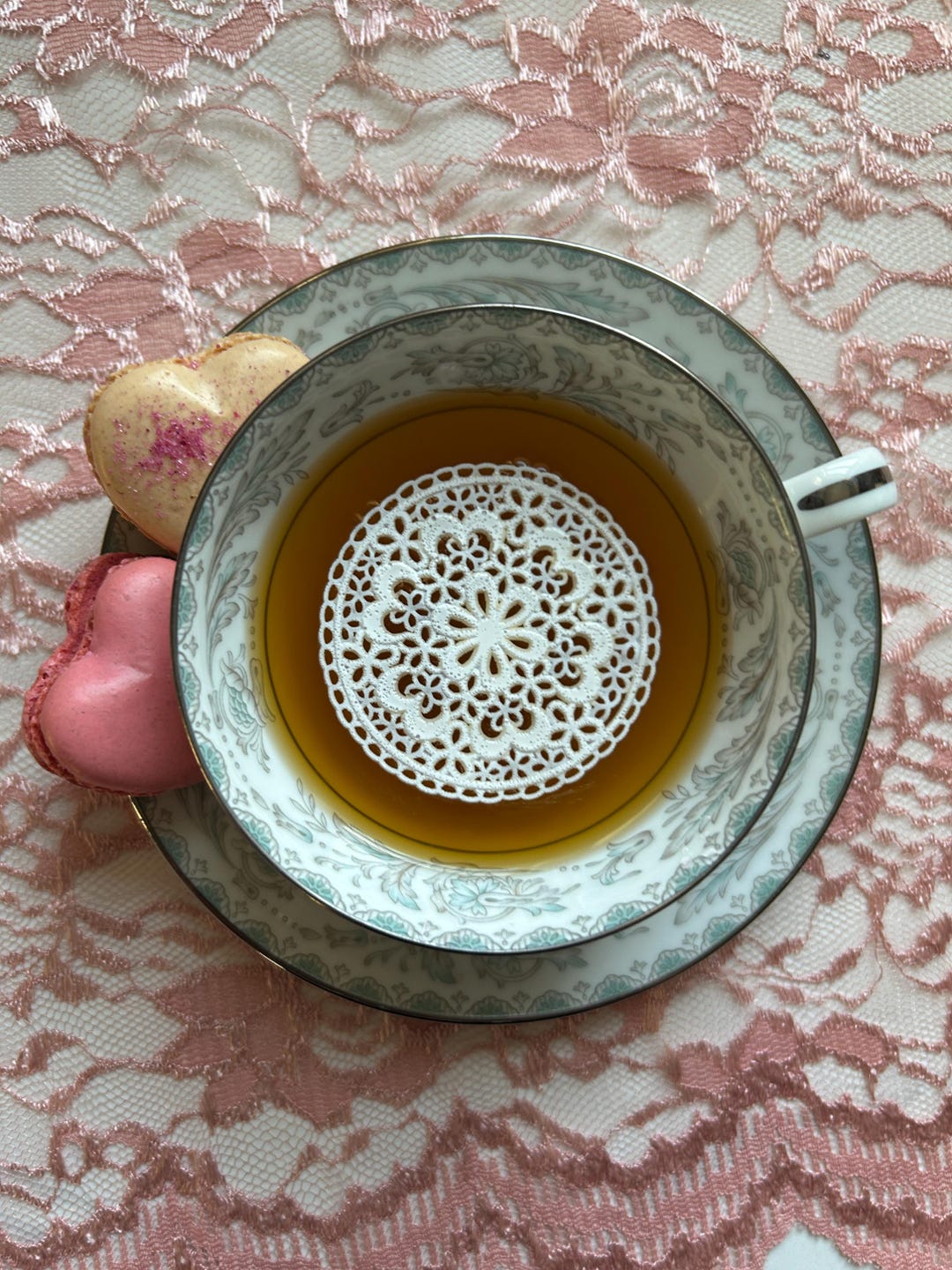 Edible Sugar Tea Doilies, Also for Cakes, Cupcakes, Cookies in the ...