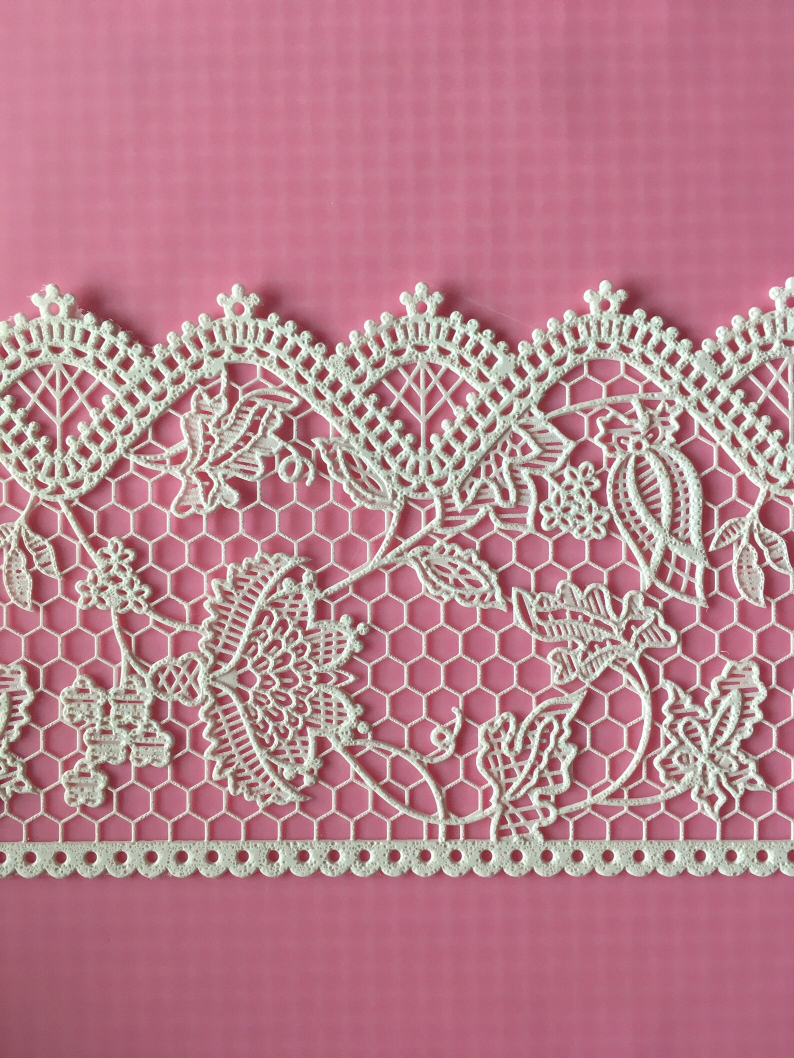 Edible Lace Sugar Lace Cake Lace Real Looking for Cakes - Etsy