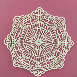 Edible Sugar Lace Large Doilies, for Cakes, Cupcakes, Cookies, Cocoa ...