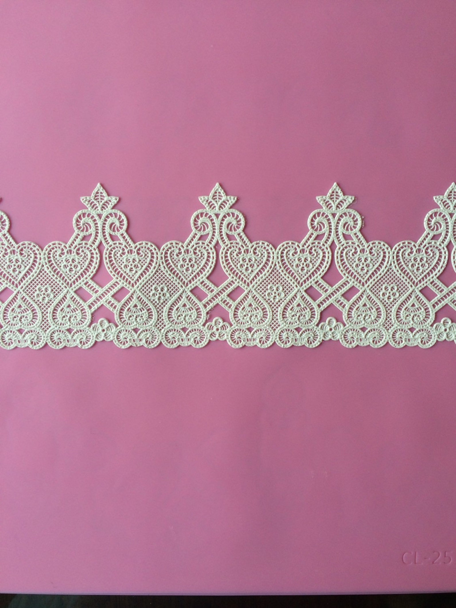 Edible Lace- 3D Sugar Lace Antique Renaissance Design - Etsy