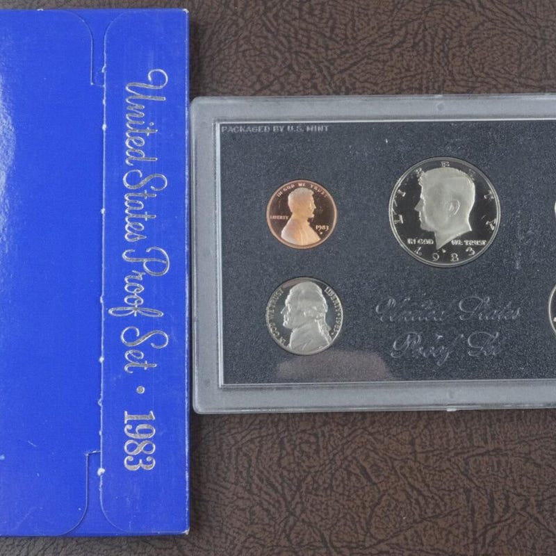 1983 Coin Collection - Etsy
