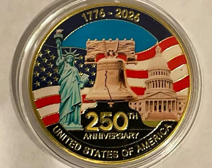 250th Anniversary USA Commemorative Coin - 1776-2026 Bicentennial ...