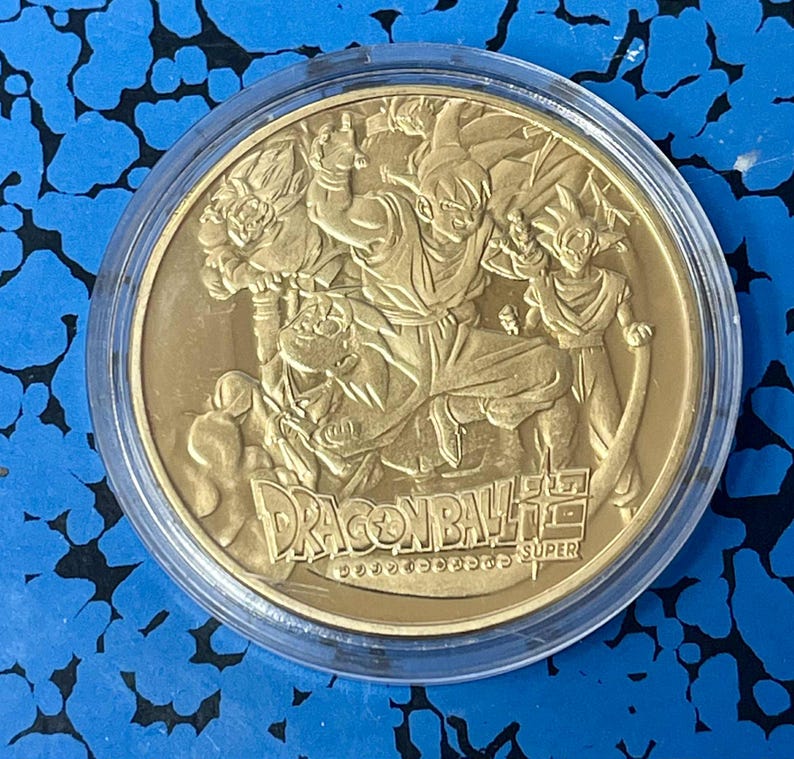 Trunks Super Saiyan Collectible Anime Coin: Rare DBZ Token Memorabilia ...