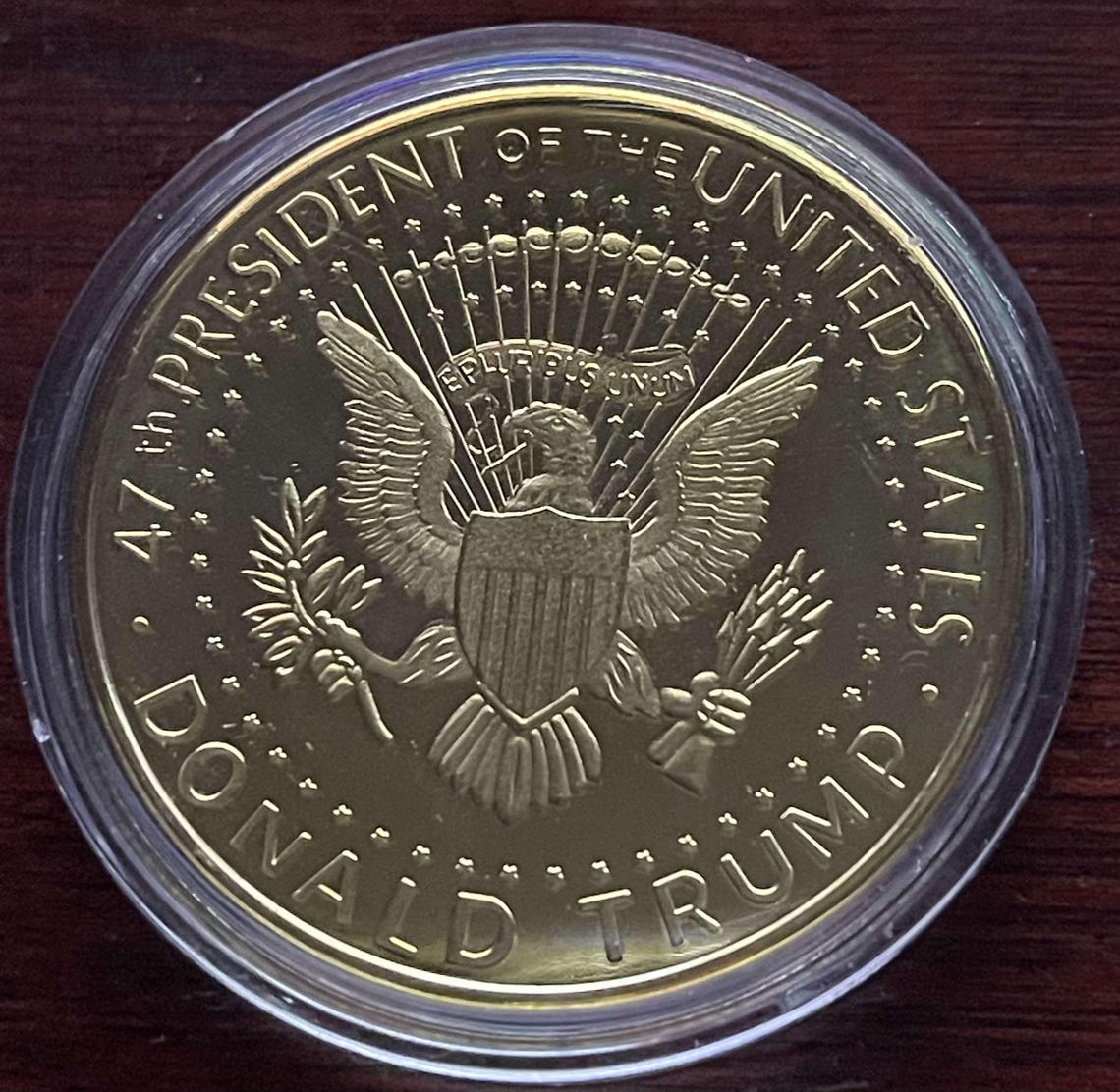 Udonald Trump Inauguration Medal: Presidential Challenge Coin ...
