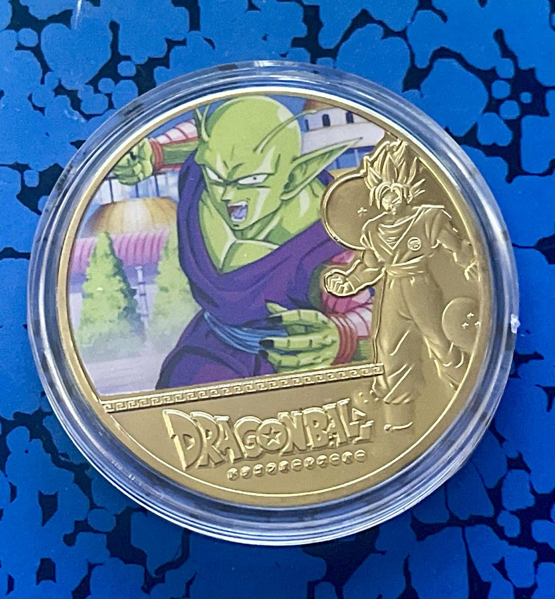 Piccolo Gold Coin: Limited Edition Anime Collectible Souvenir - Etsy