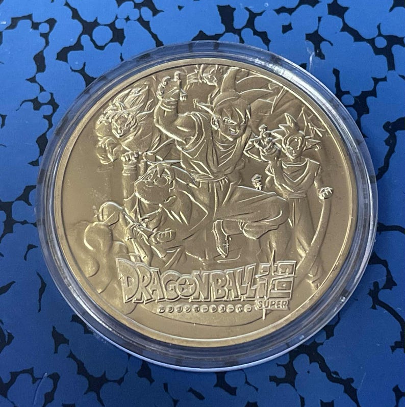 Master Roshi Gold-plated Coin: Dragon Ball Z Collectible - Etsy