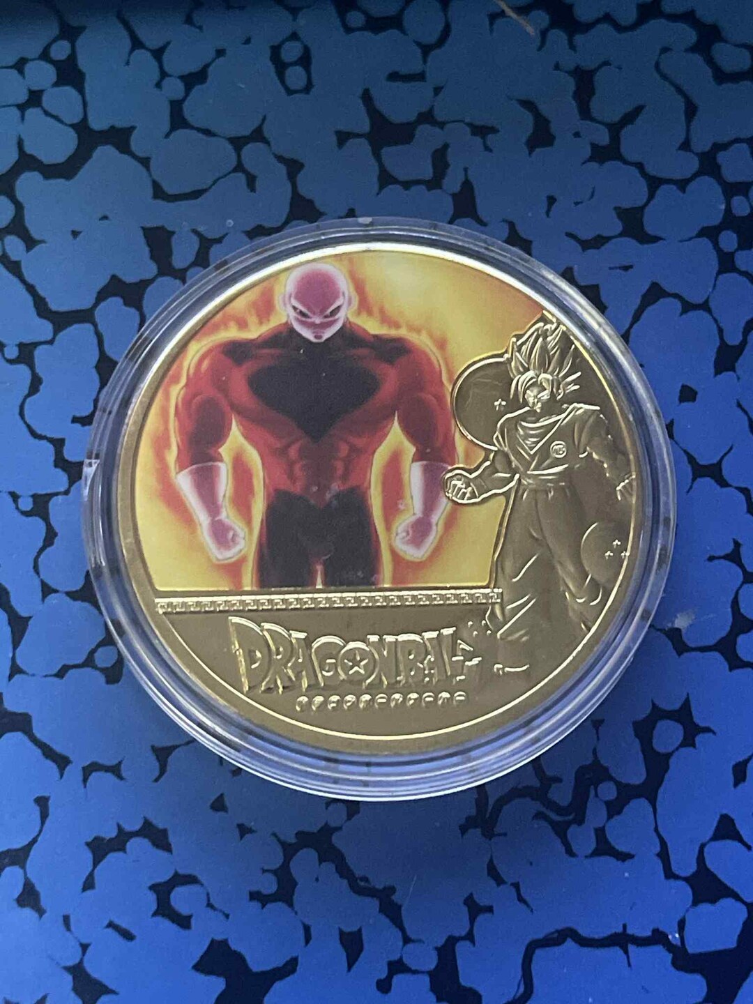 Jiren Vs Goku Dragon Ball Super Gold-plated Collectible Coin | Anime ...