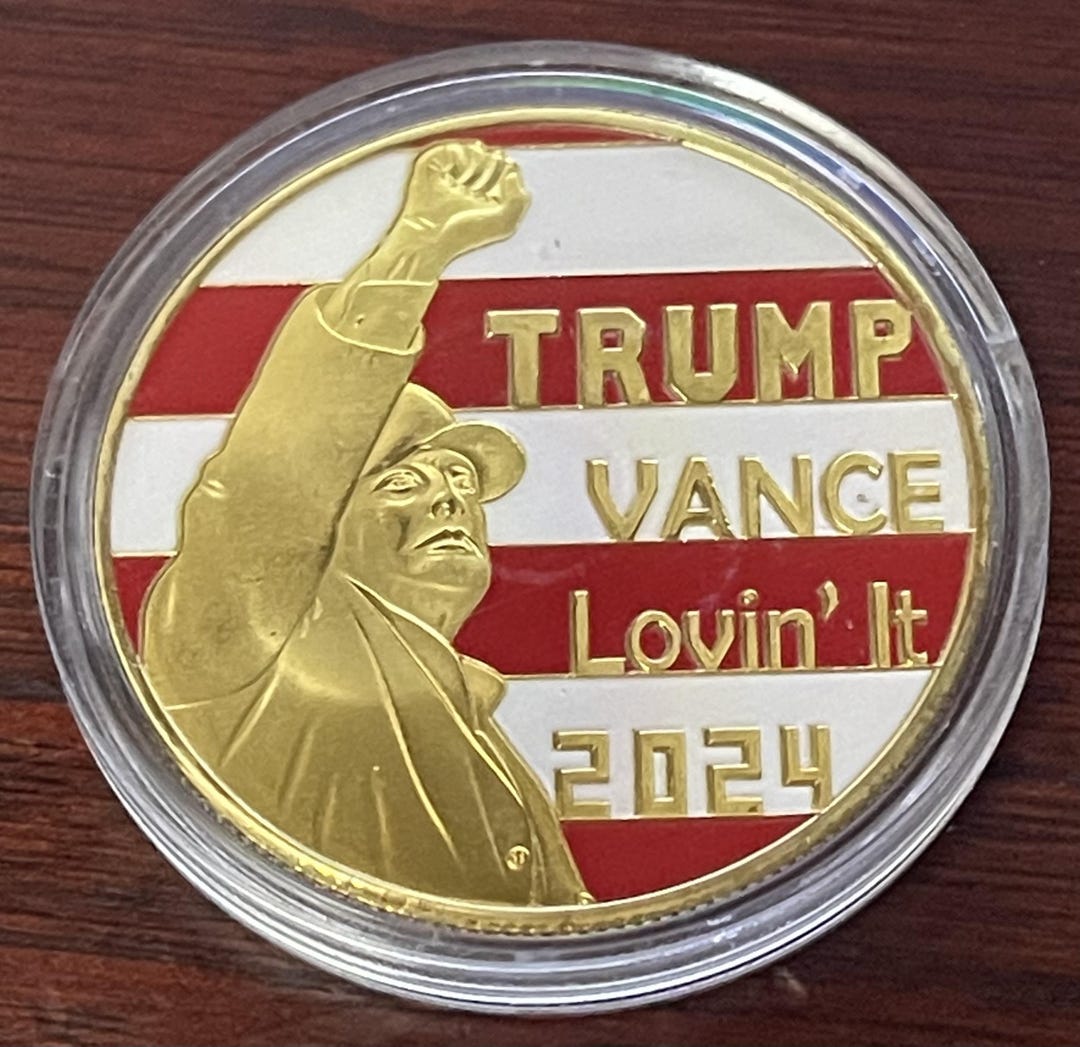 Trump Vance 2024 Challenge Coin Collectible Medallion - Etsy