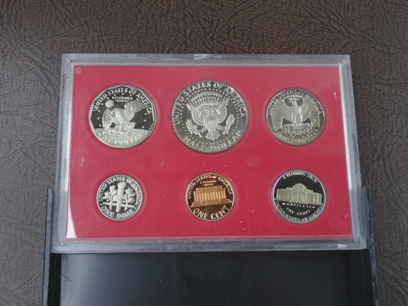 1981 U.S. Mint Proof Set: Susan B. Anthony Dollar, Original Case - Etsy