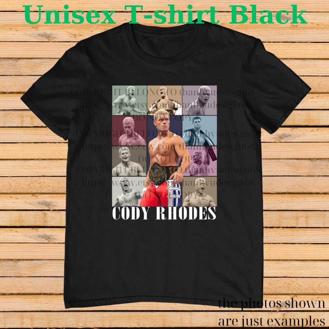 Cody Rhodes Shirt Era Tour Style T-shirt, Wrestling Fan Gift, the ...