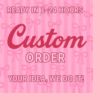 Custom Order Design PNG SVG EPS, Personalized Digital Download, Custom ...
