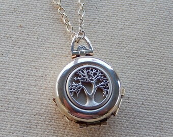 Family tree locket | Etsy