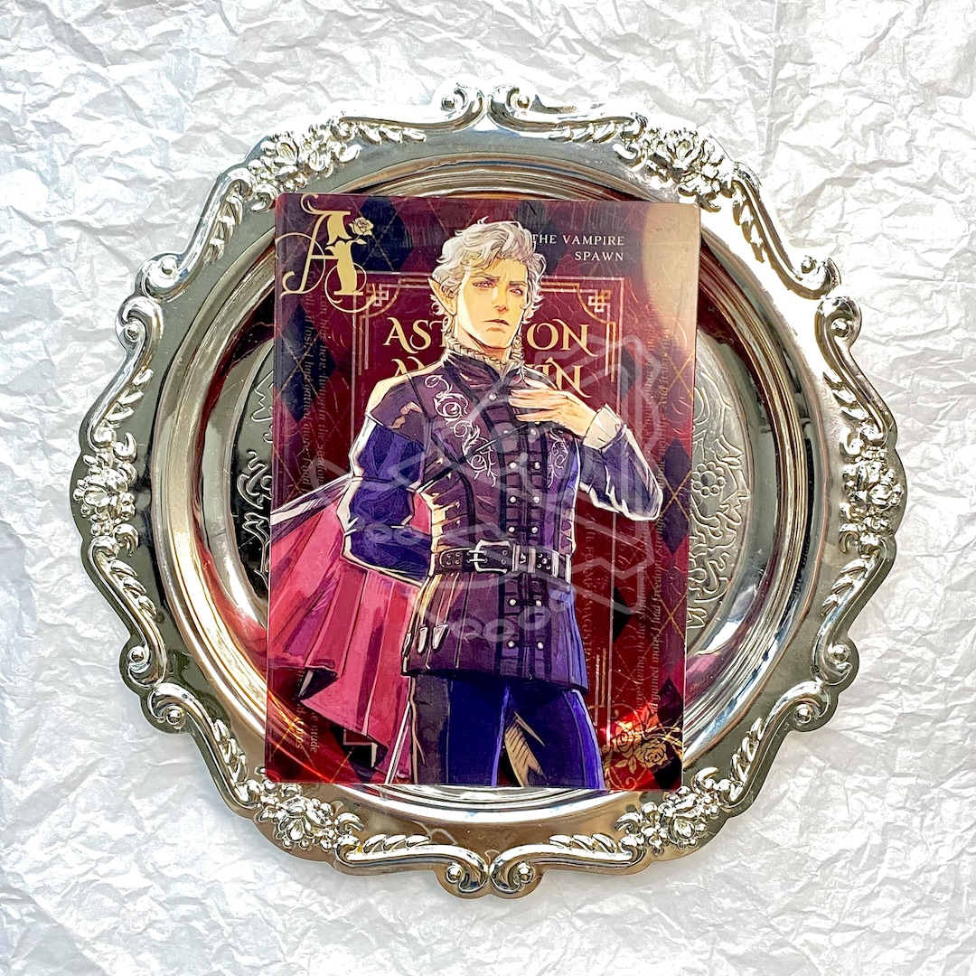 Astarion - Acrylic Transparent Card - Baldur's Gate 3/BG3 - Fan Art ...