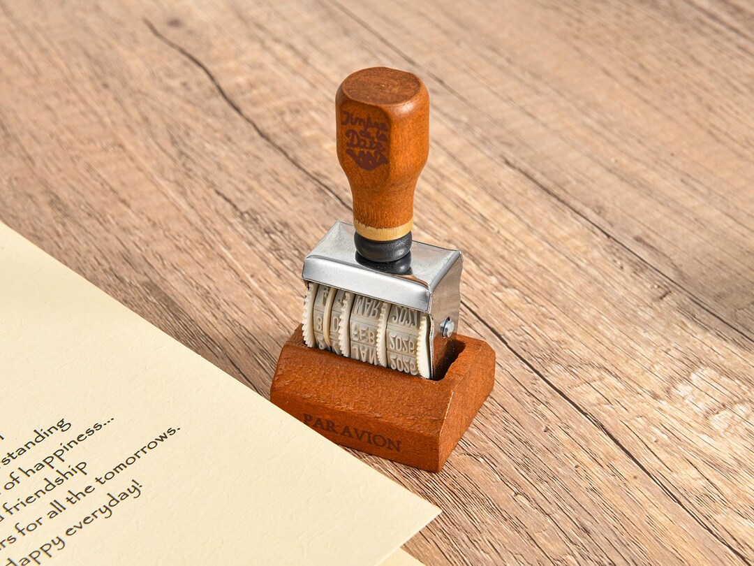 Adjustable Date Stamp,stamp for Daily Work,roller Date Stamp,retro Date ...