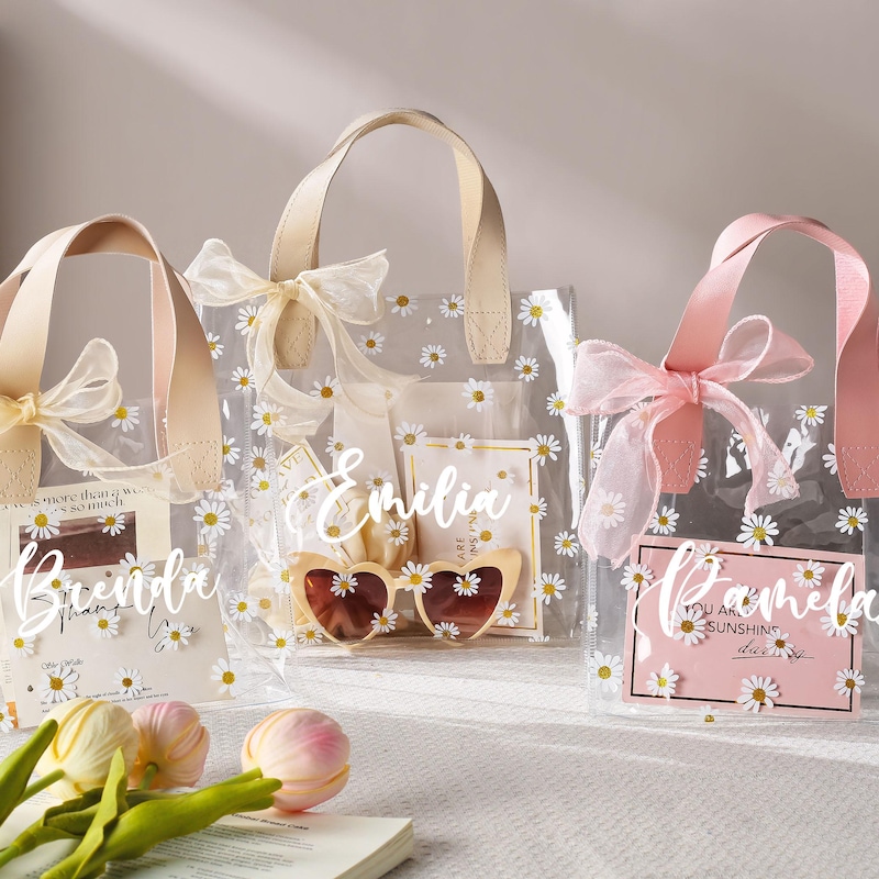 Transparent Flower Bag - Etsy