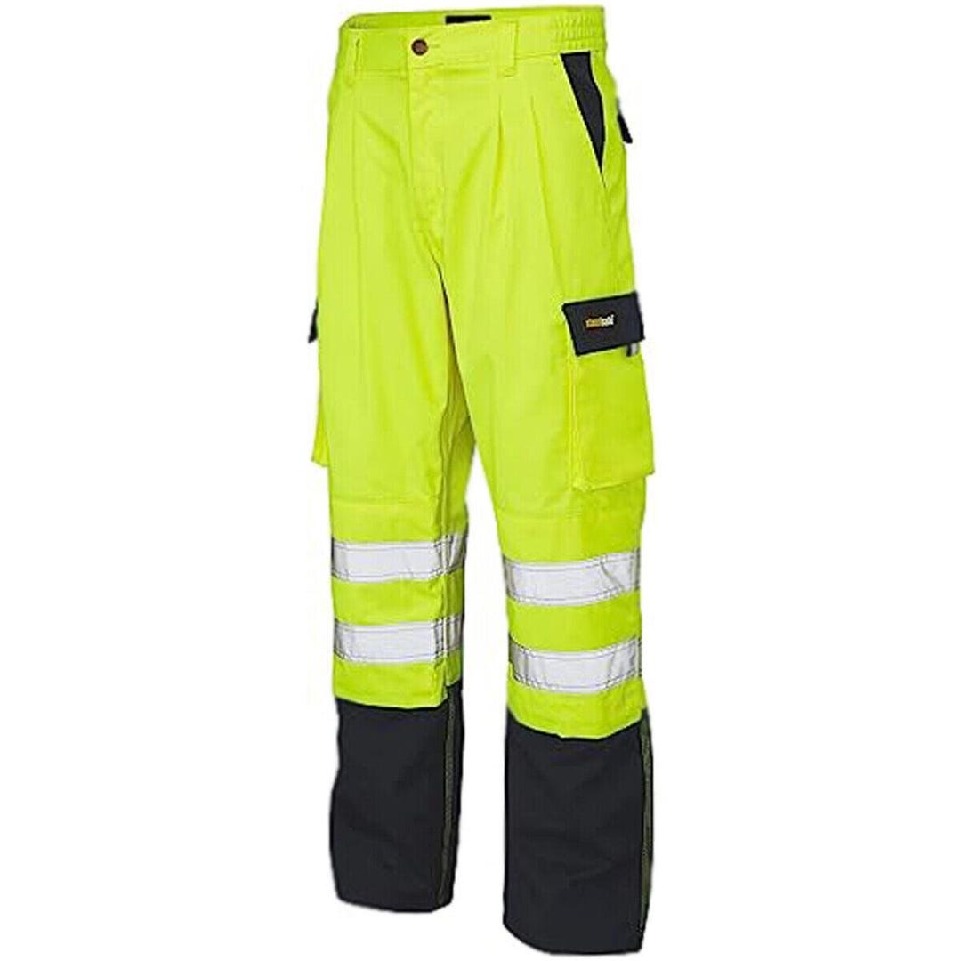 Mens Hi Vis Polycotton Safety Work Trousers - HV039 - Etsy