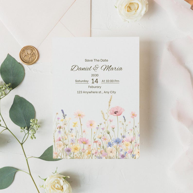Watercolor Floral Border Png, Wildflowers Borders, Wild Flowers Clipart ...