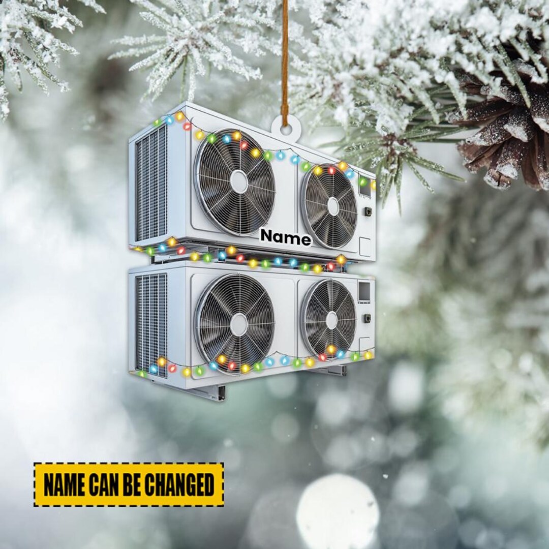 Personalized Air Conditioner System Christmas Ornament, Air Conditioner ...