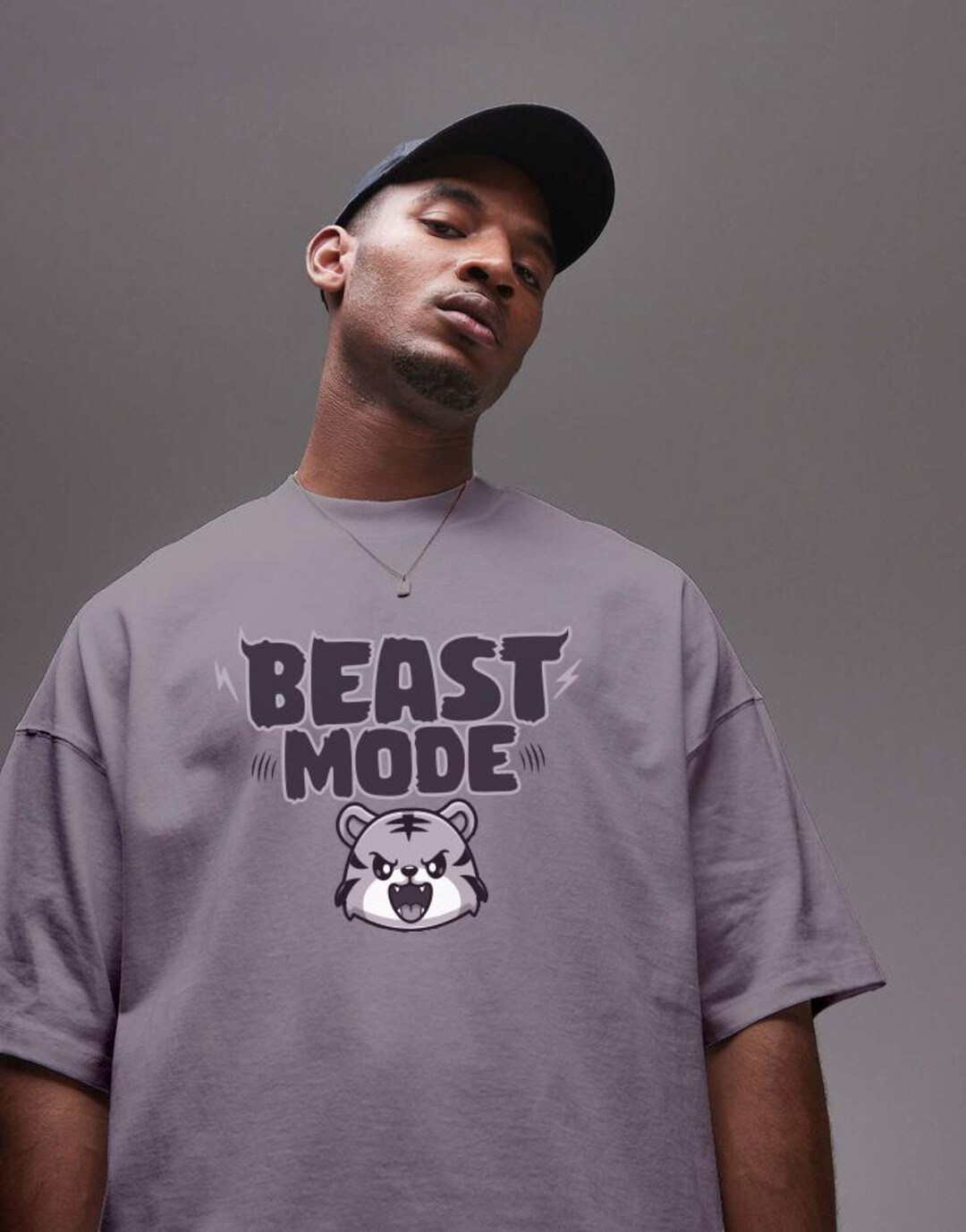 Beast Mode Tiger Funny Tshirt Gift for Gamers Mens Animal Graphic ...