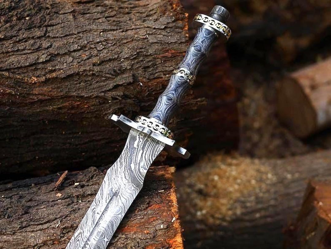 PERSONALISED Viking Sword Handmade Medieval Sword, Gifts for Dad ...