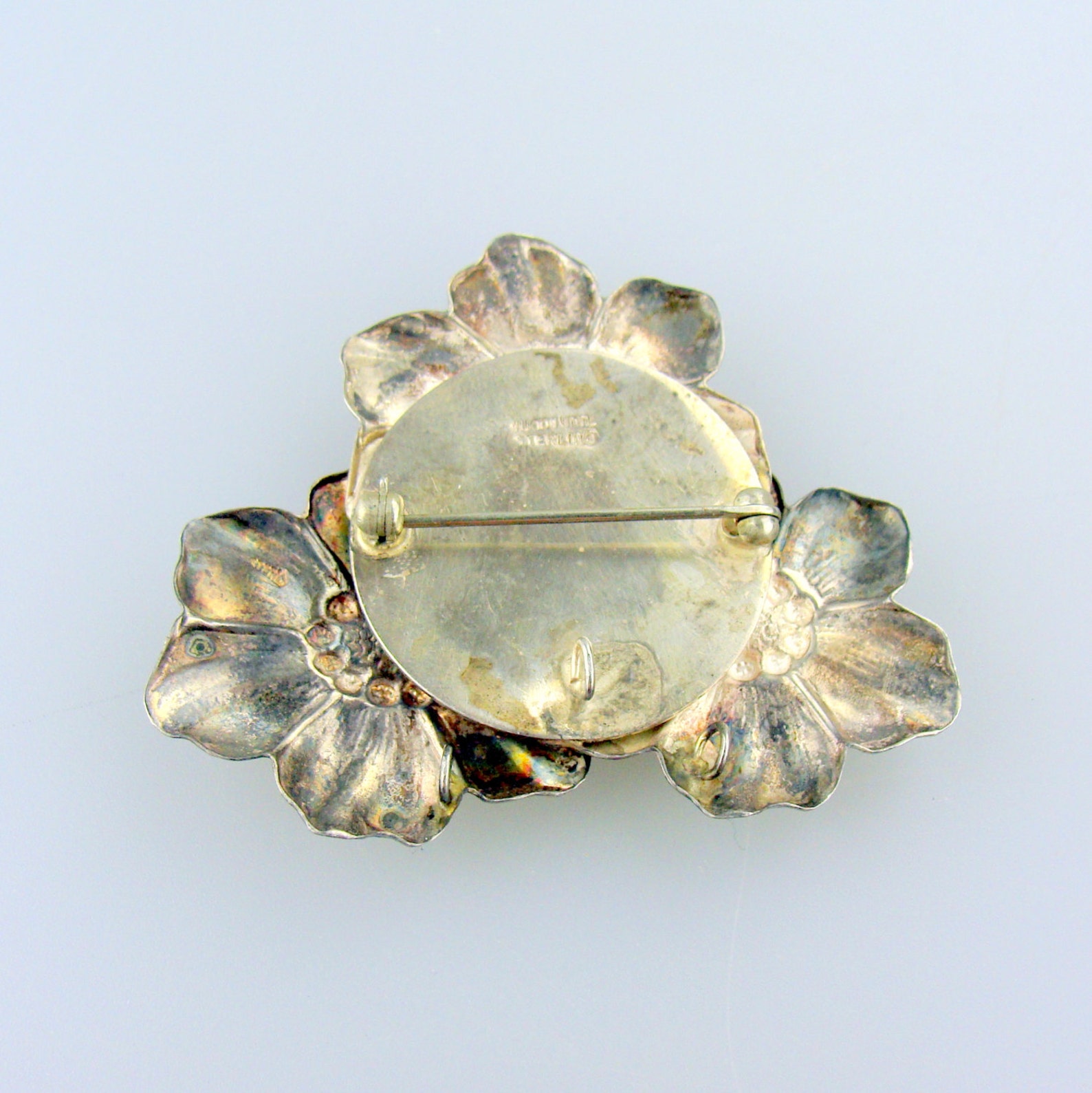 Vintage Tulla Booth Floral Brooch or Pendant - Etsy