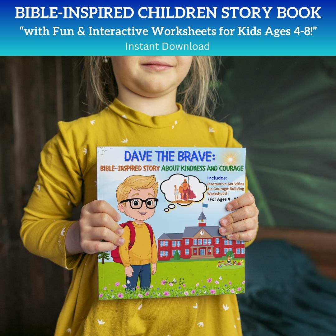 Dave the Brave: Bible-inspired Storybook for Ages 4–8 | Teaches ...