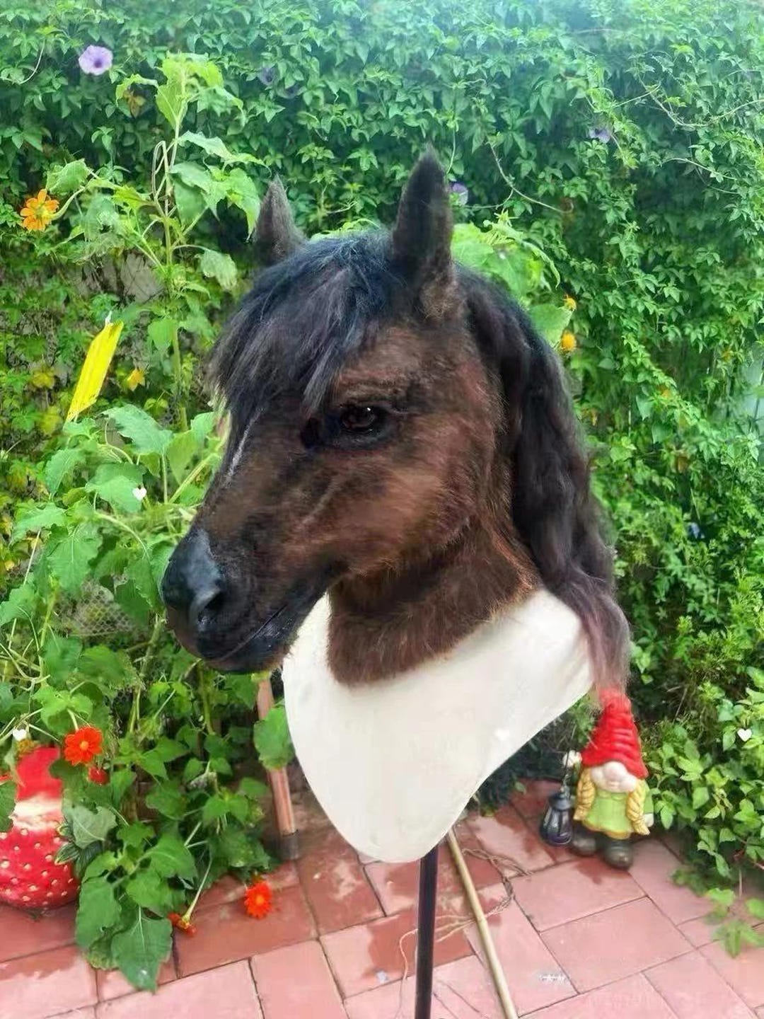 Realistic Horse Mask — Full-head Equine Cosplay Mask - Etsy