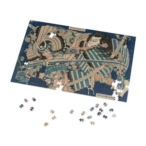Samurai Battle Jigsaw Puzzle for Adults: Kamakura No Gengoro Seizing ...