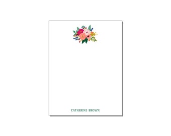 Custom Notepad Name and Initials // 50 Sheets per Stack - Etsy