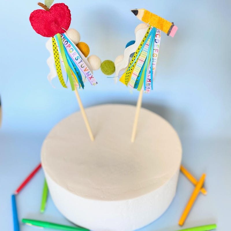 Happy Teachers Day Cake Topper - Etsy