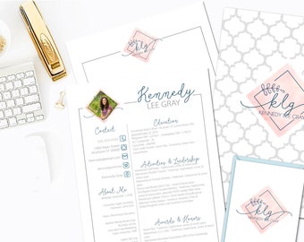 Editable Sorority Recruitment Packet DIY Template W/photo - Etsy