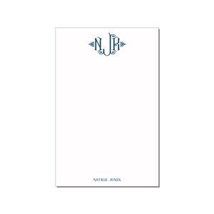 Diamond Monogram Large Notepad Set Teen Girl Stationery Professional ...