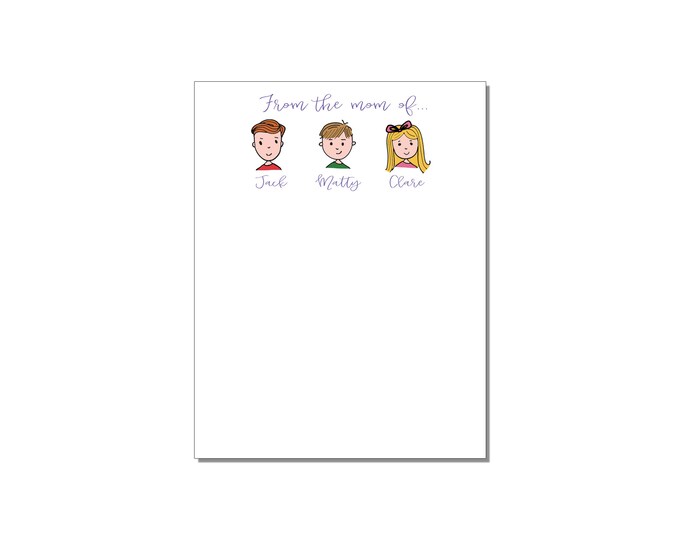 Script Initials Small Notepad Personalized Stationery - Etsy