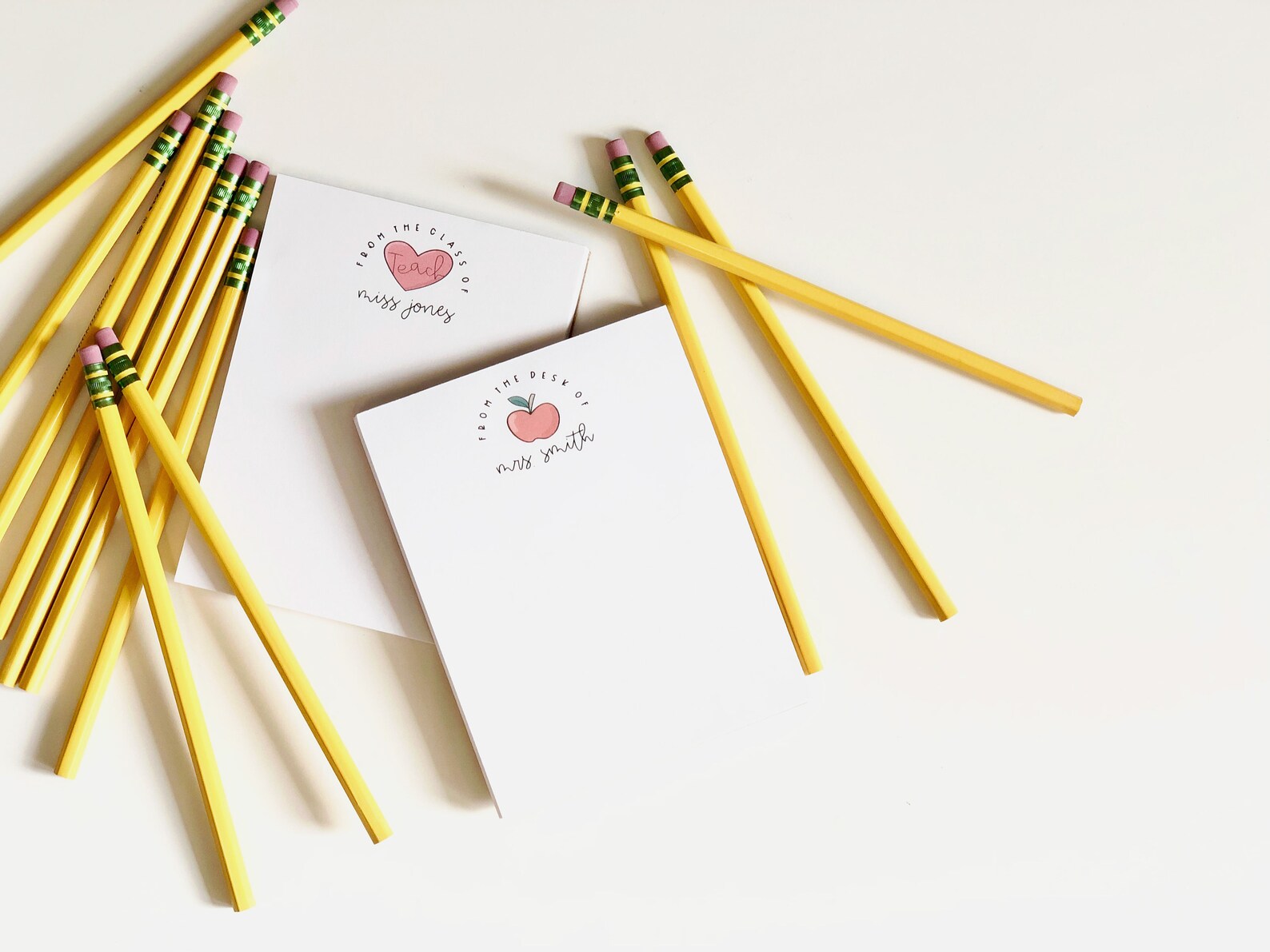 School Days Small Notepad Personalized Teacher Gifts Staff - Etsy