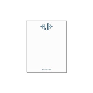 Diamond Monogram Notepad Teen Girl Stationery Professional ...