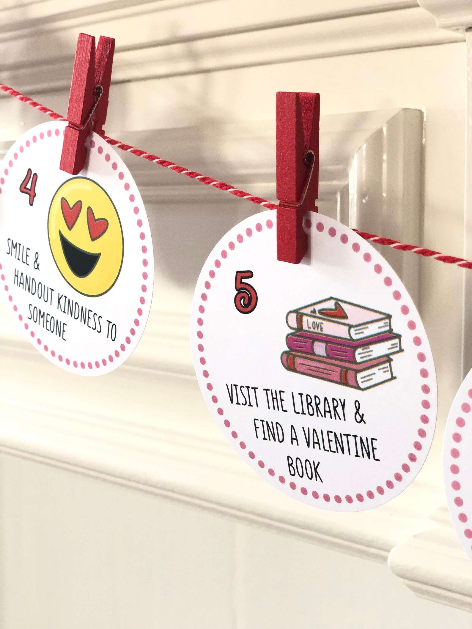 Count to Valentines Day Calendar Valentine Gift for Kids - Etsy