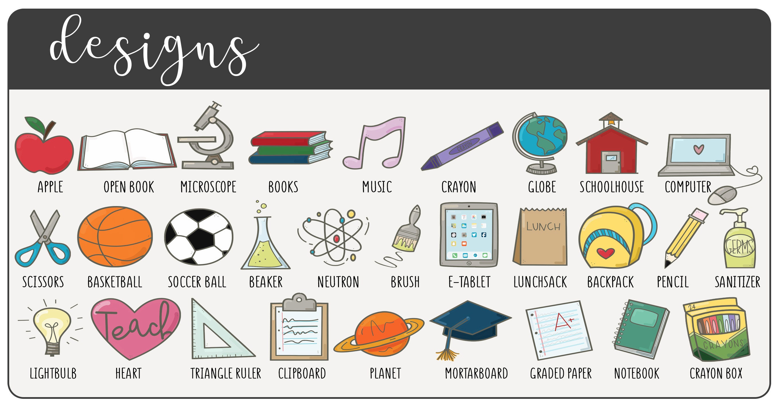 School Days Note Cards Set Personalized Gift for Teacher - Etsy