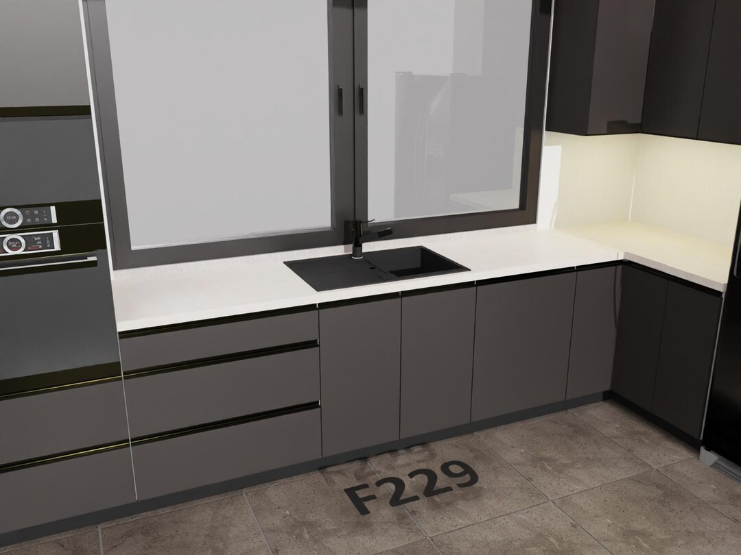 Polyboard, Cabinet, Furniture, Plan,kitchen, Wardrobe - Etsy