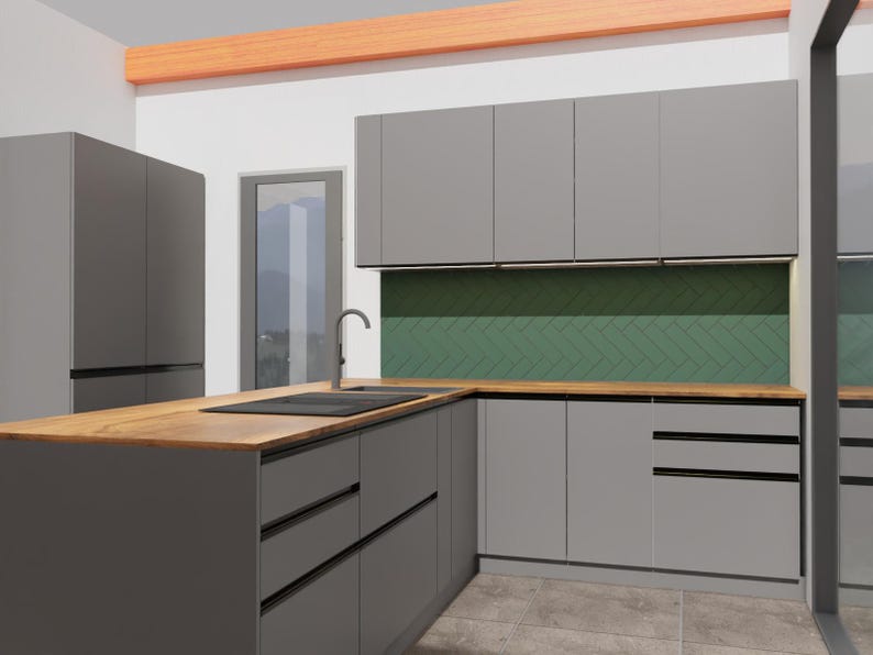 Polyboard, Cabinet, Furniture, Plan,kitchen, Wardrobe - Etsy