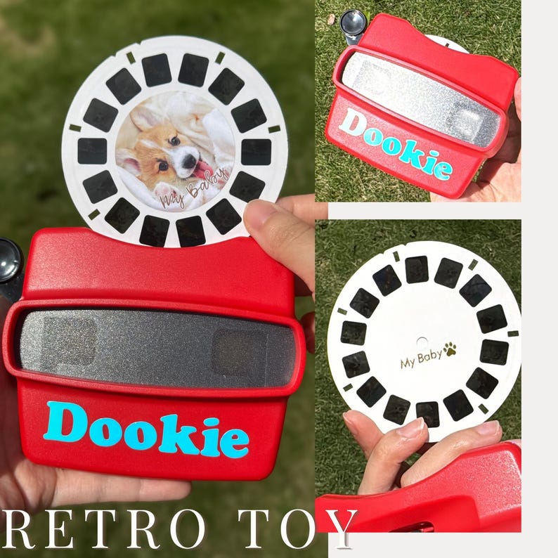 Custom Viewmaster, Custom Pet View Master Toy, Real Film Clear Images ...