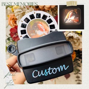 Custom Viewmaster, Custom Pet View Master Toy, Real Film Clear Images ...