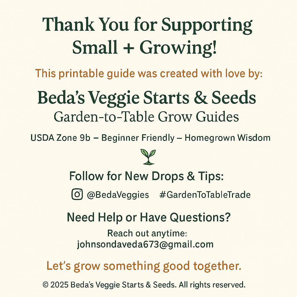 April Garden Guide for Zone 9b – Spring Planting Calendar & Growing ...