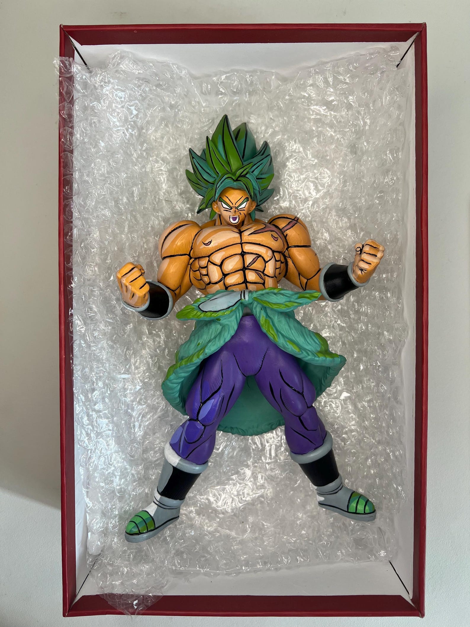 Custom Broly Figure - Hand-repainted Dragon Ball Collectible - Etsy