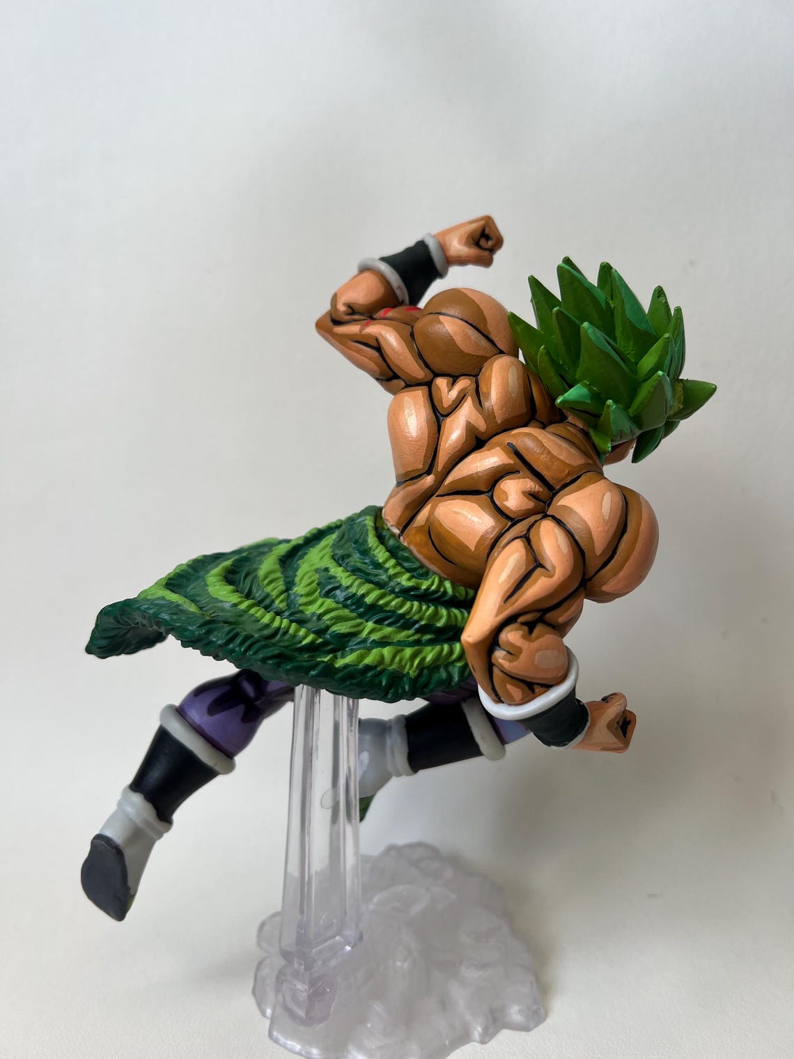 Custom Broly Figure - Hand-repainted Dragon Ball Collectible - Etsy