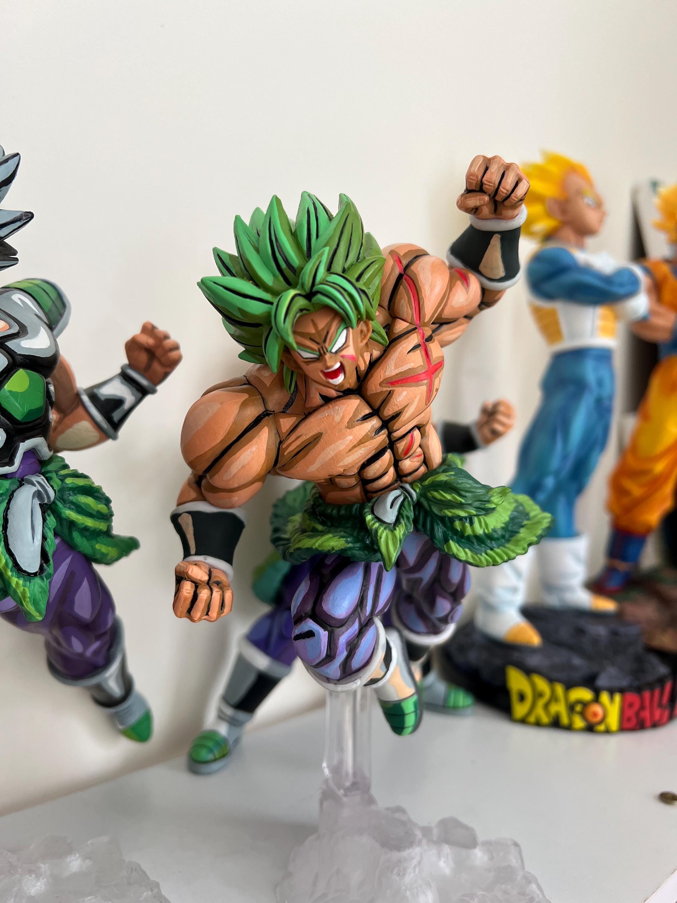 Custom Broly Figure - Hand-repainted Dragon Ball Collectible - Etsy