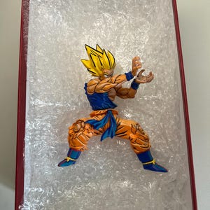 Custom Super Saiyan Goku Figure - Hand-repainted Dragon Ball ...