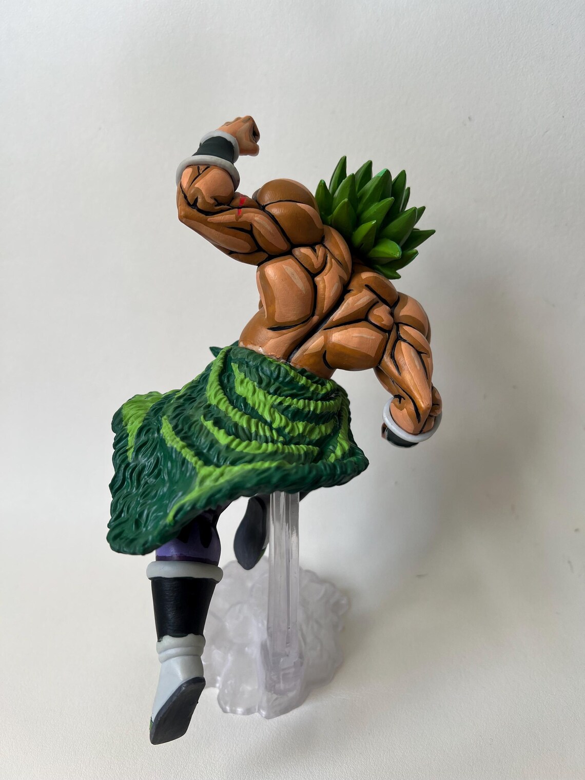 Custom Broly Figure - Hand-repainted Dragon Ball Collectible - Etsy
