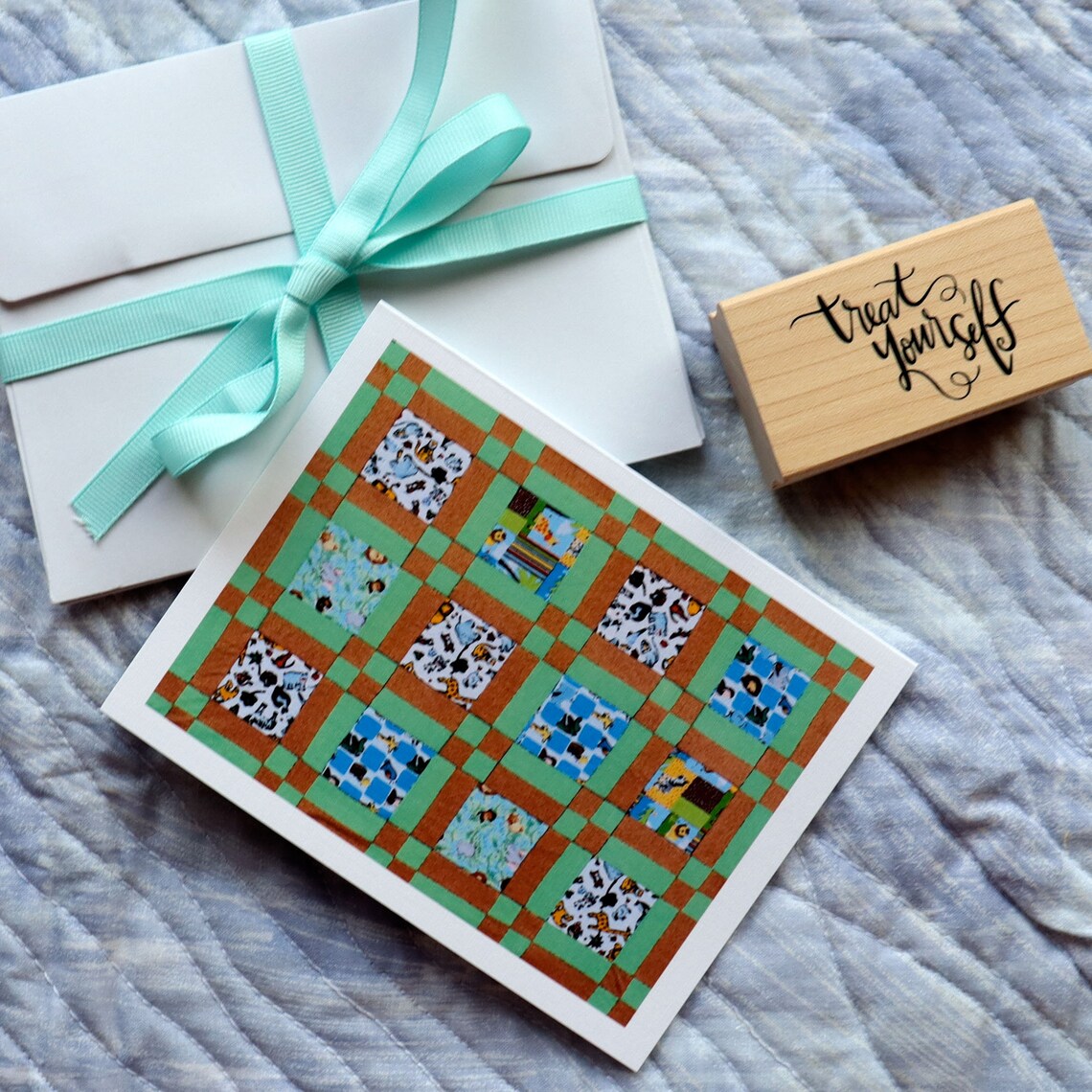 Kid's Quilt Note Card Collection Set of 6 Quilt Note - Etsy