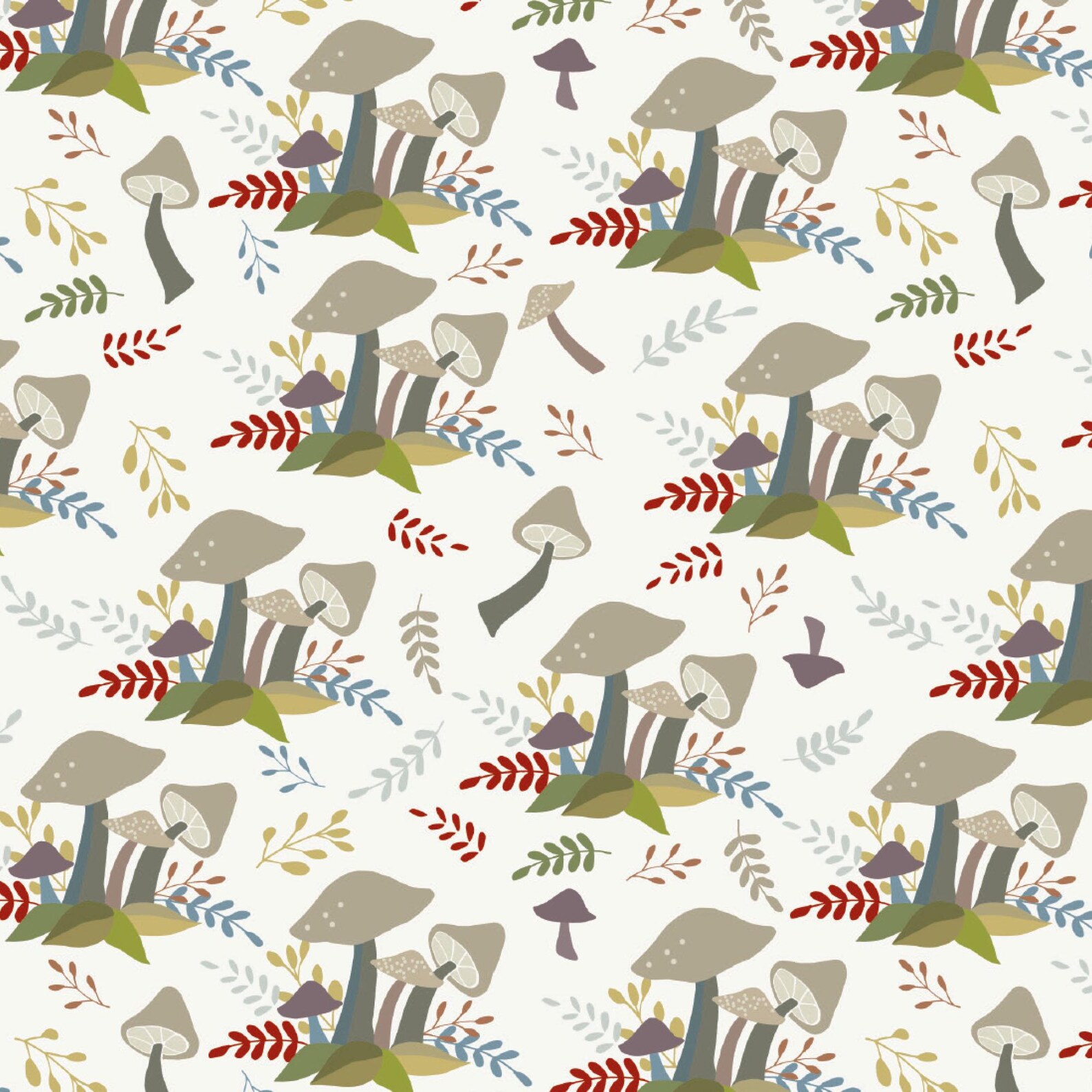 Mushroom Notecards Set of 6: Nature Inspired Designs - Etsy
