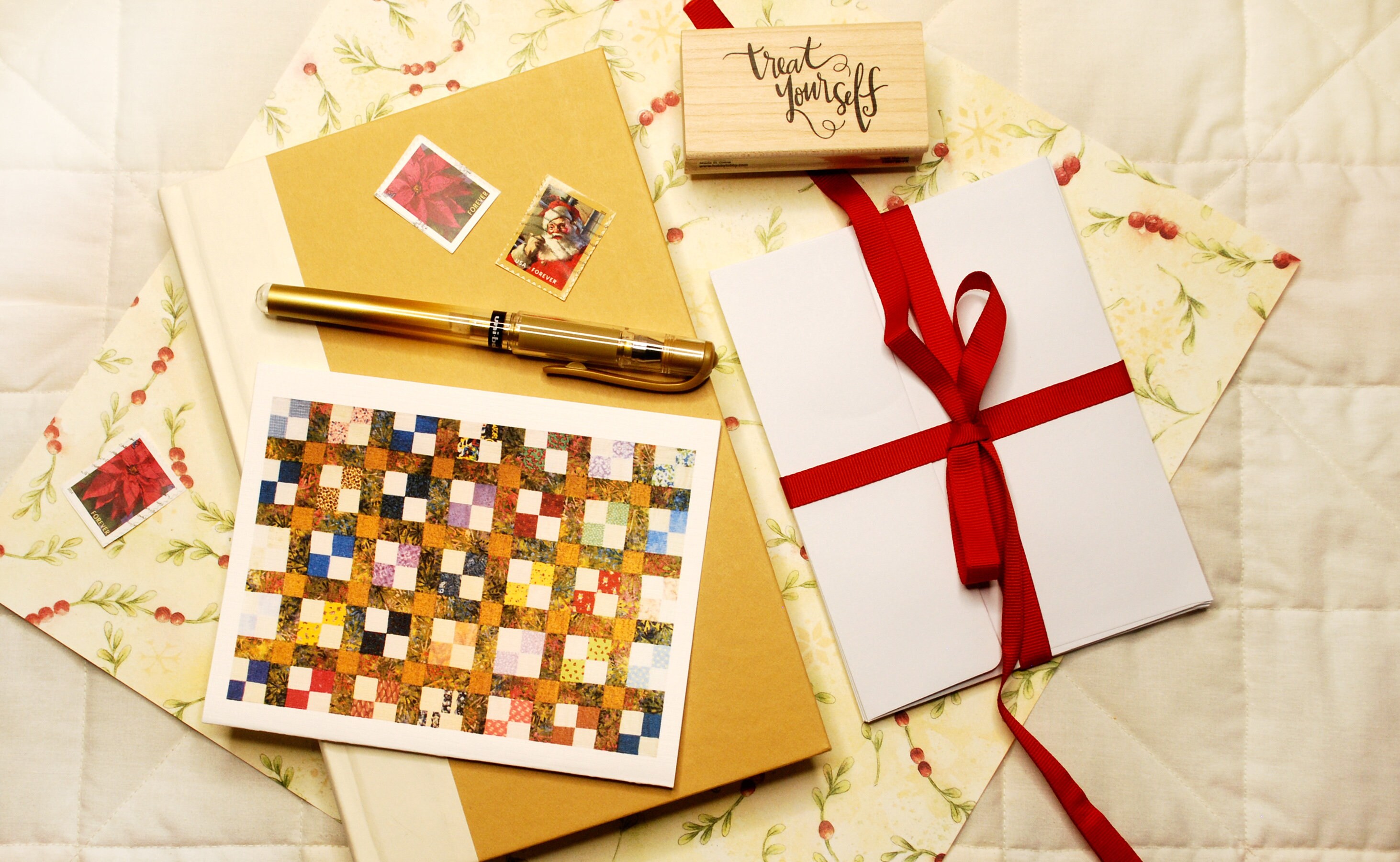 Classic Quilt Note Card Collection Set of 6 Quilt Note Cards - Etsy